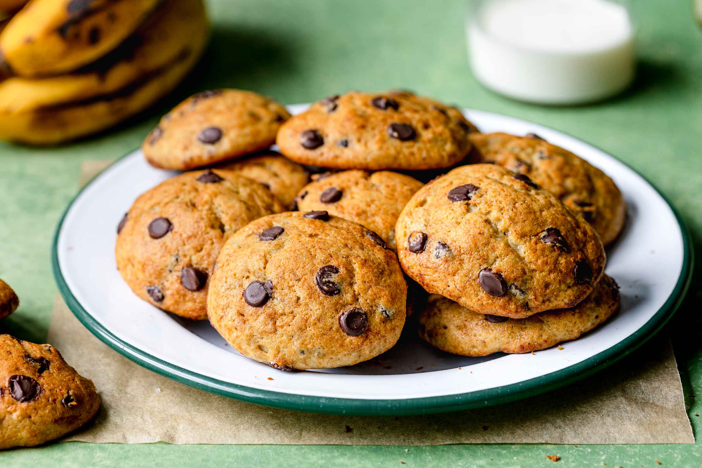 Bananini piškoti s čokolado | Jernej Kitchen