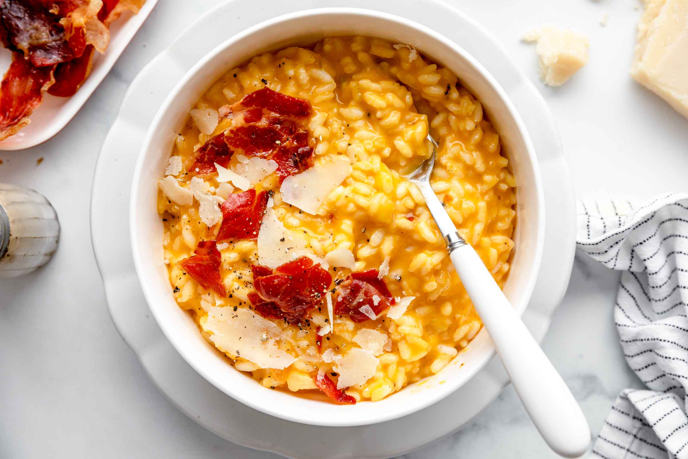 Butternut Squash Risotto with Prosciutto | Jernej Kitchen