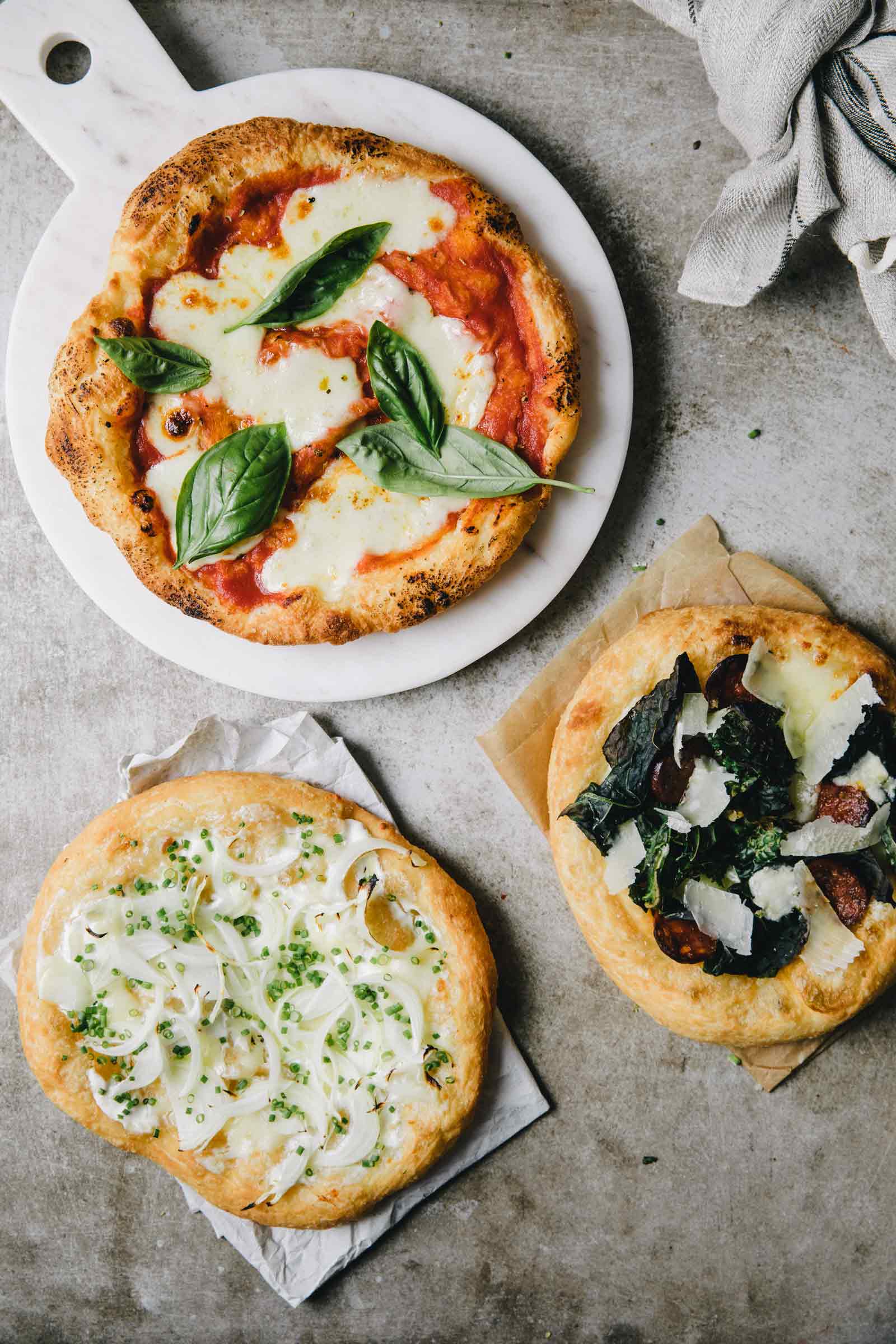 Fried pizza with three delicious toppings | Jernej Kitchen