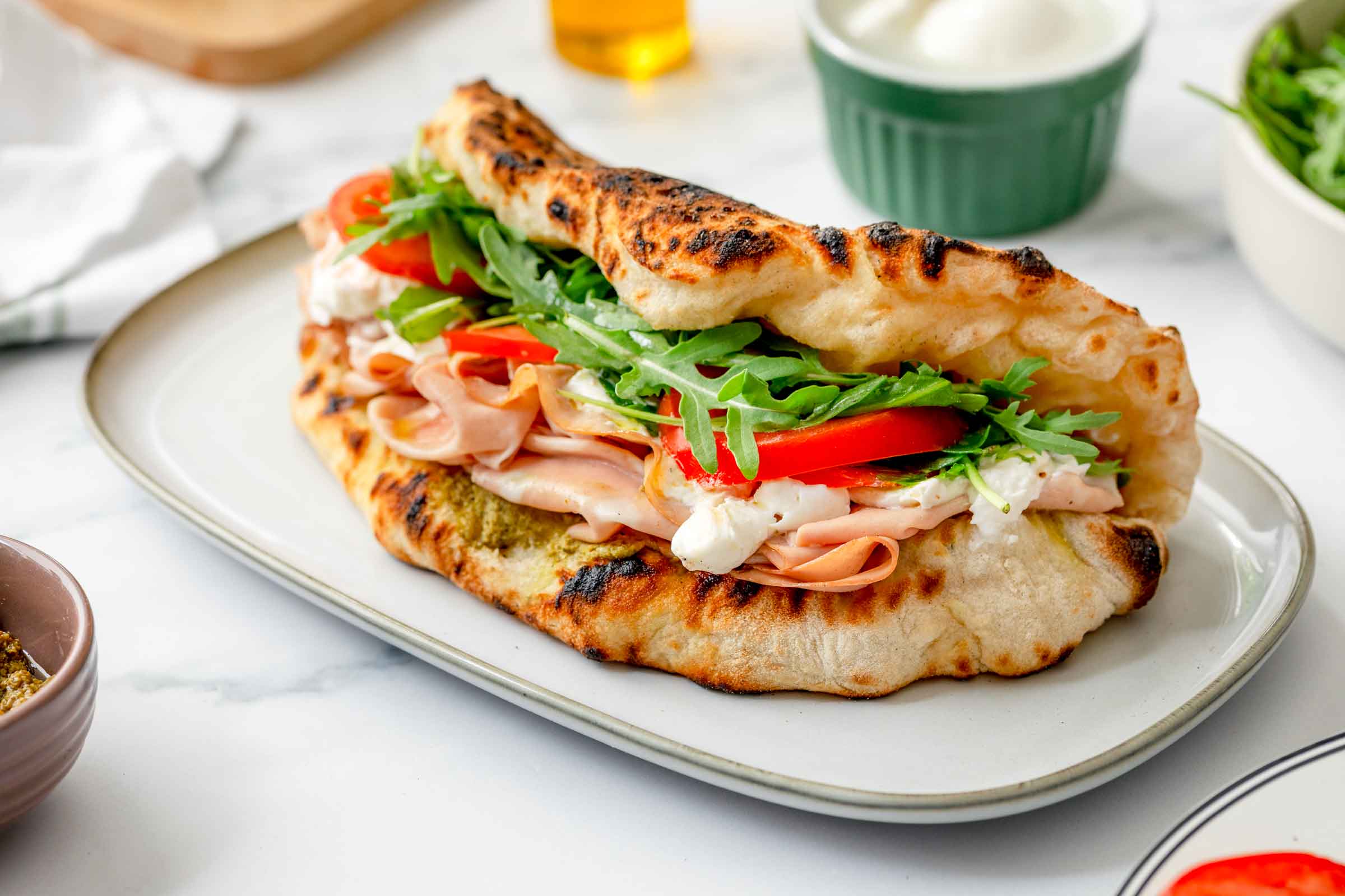 Panuozzo (Pizza Sandwich) | Jernej Kitchen