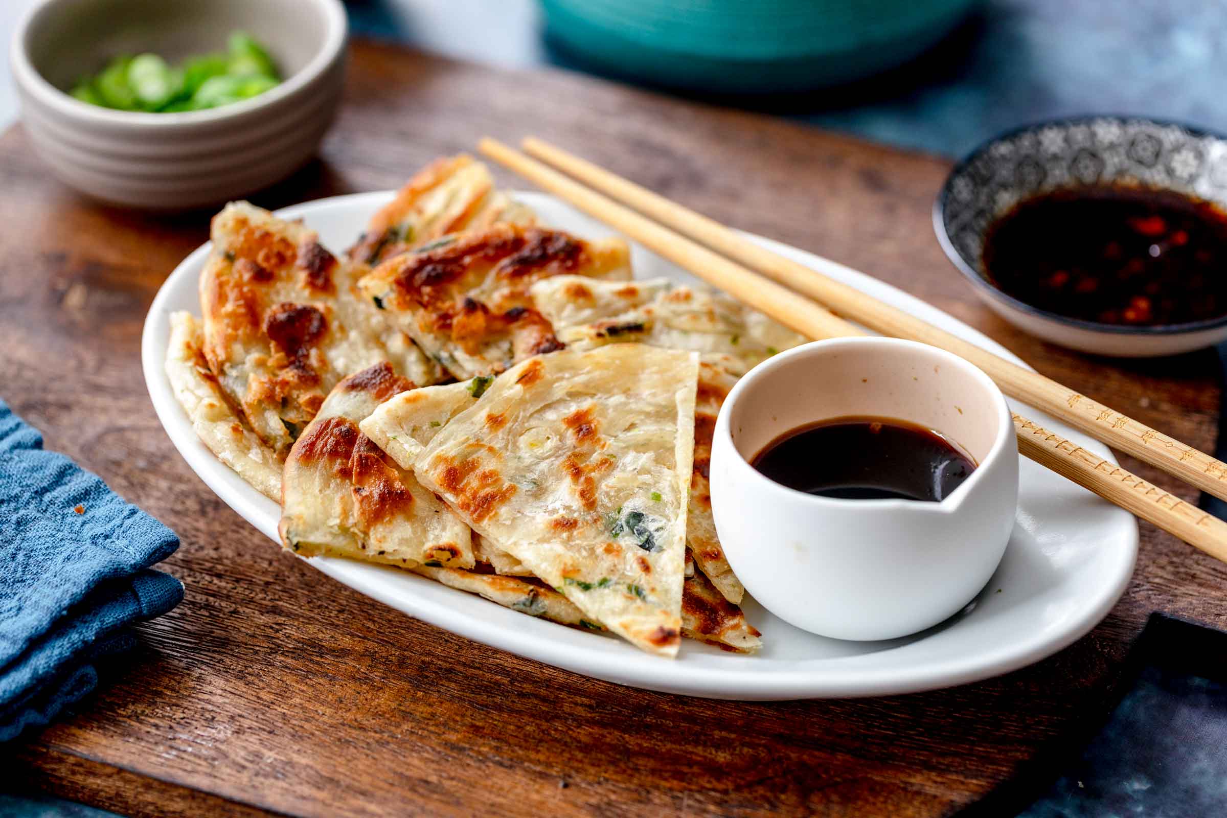 Scallion Pancakes (Cong You Bing) | Jernej Kitchen