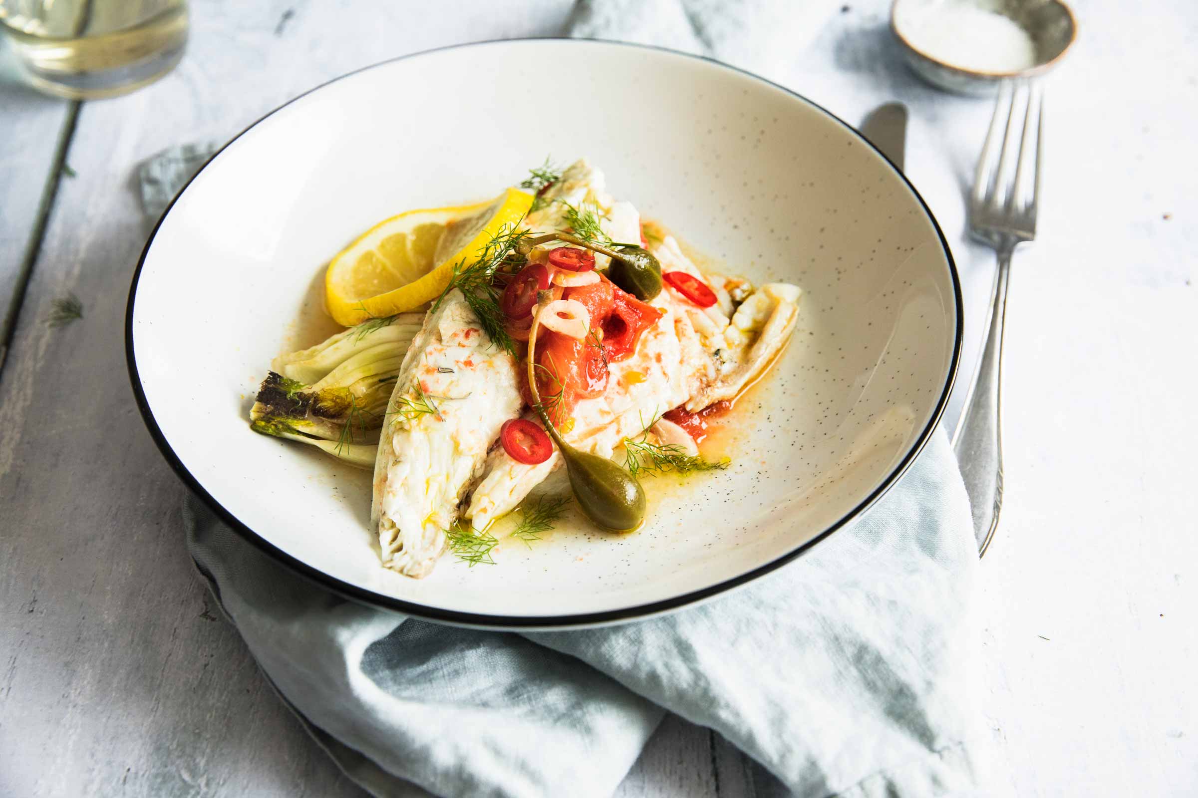 Mediterranean Sea Bream with Fennel and Tomatoes | Jernej Kitchen