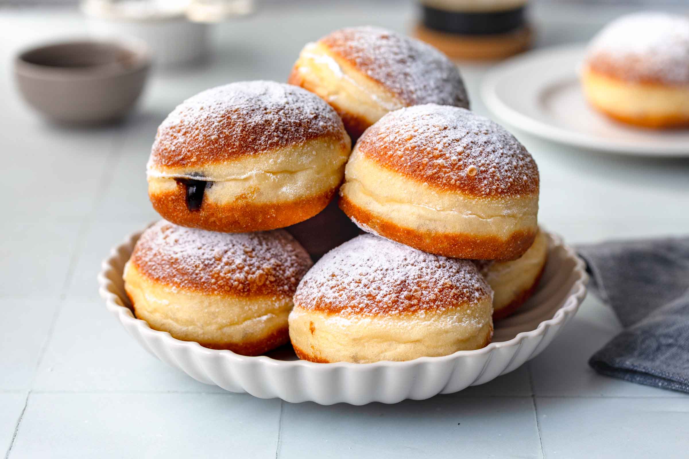 Pirini krofi z marmelado | Jernej Kitchen