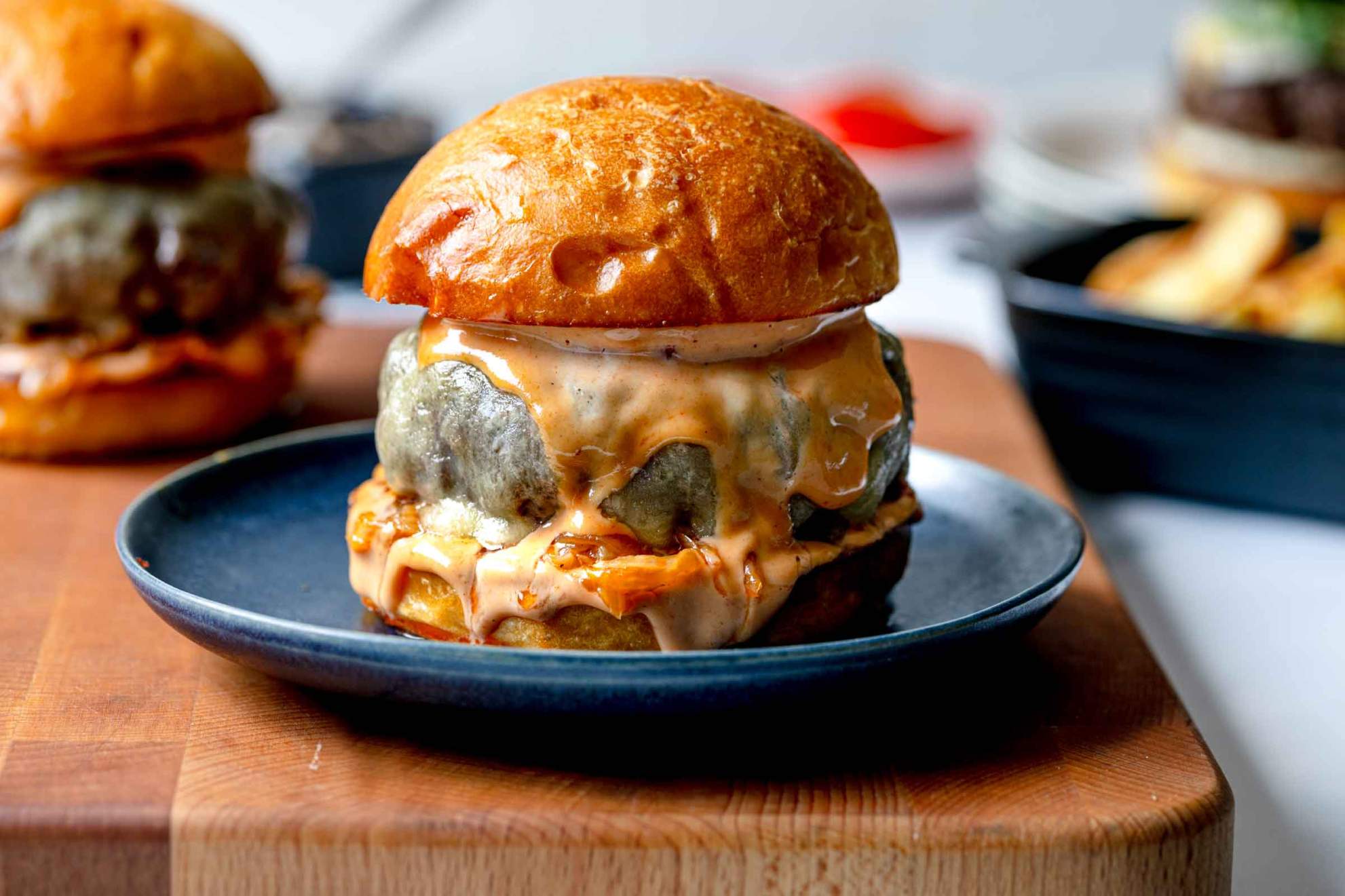 Bbq Burger with Caramelized Onion | Jernej Kitchen