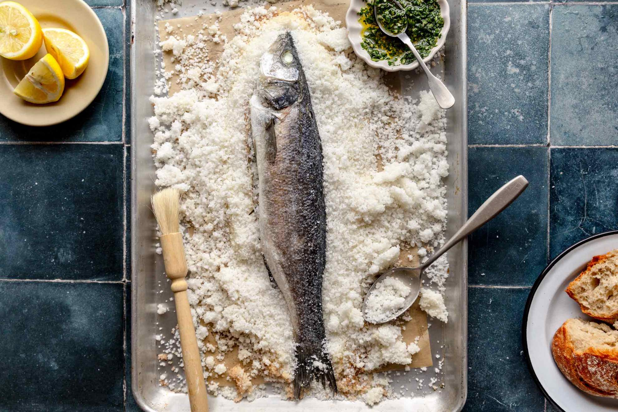 Salt Crusted Branzino | Jernej Kitchen