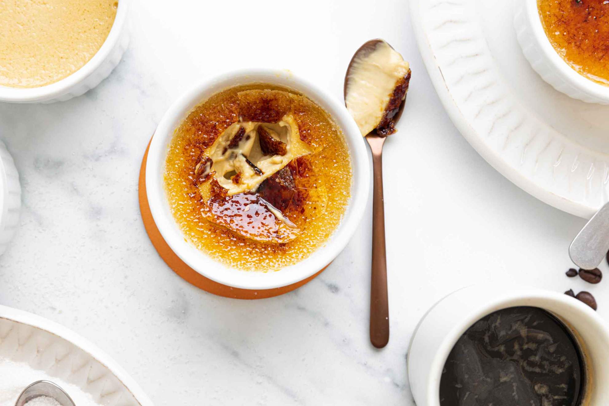 Coffee Creme Brulee Recipe | Jernej Kitchen