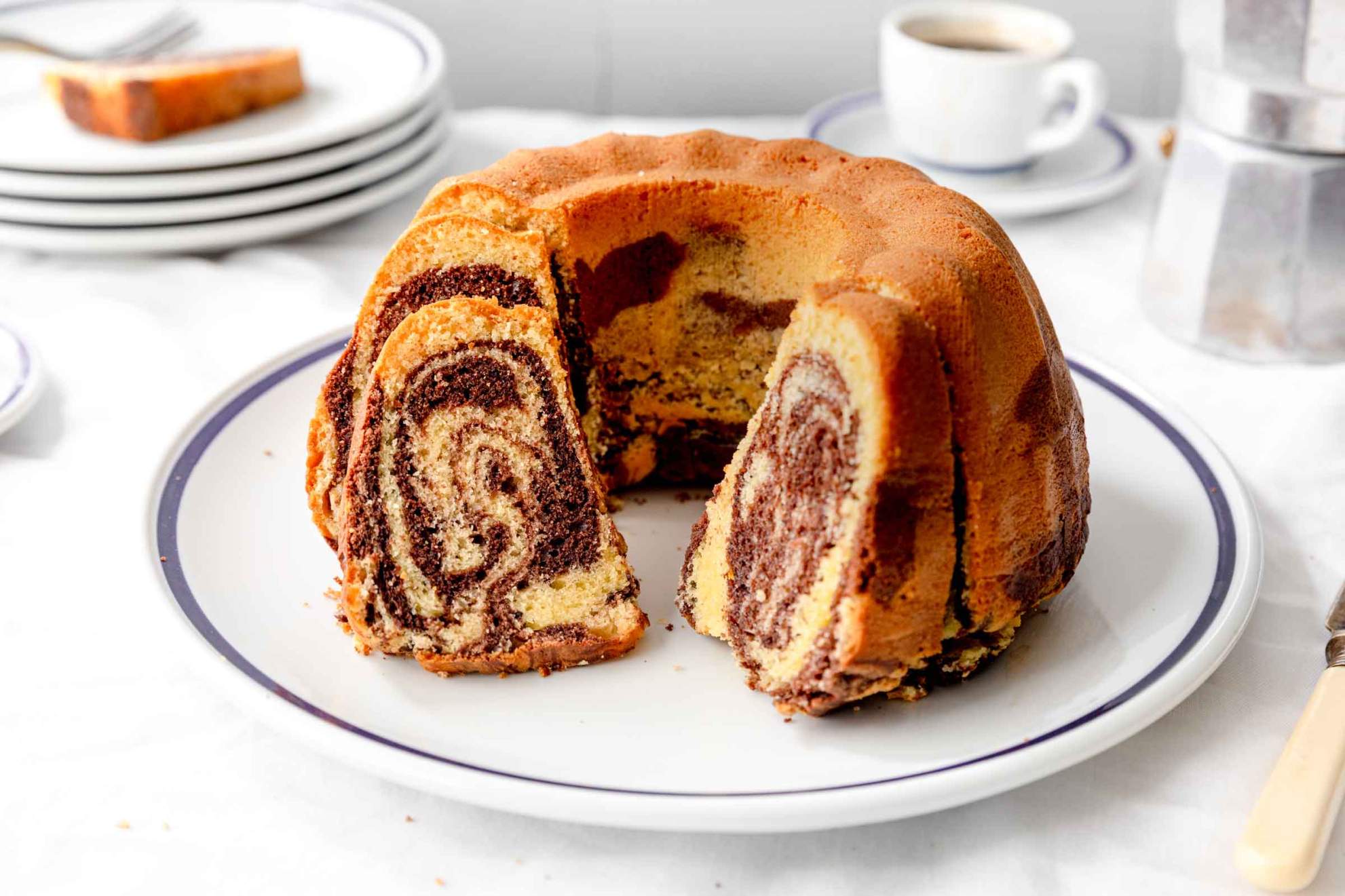 Marble Cake Recipe | Jernej Kitchen