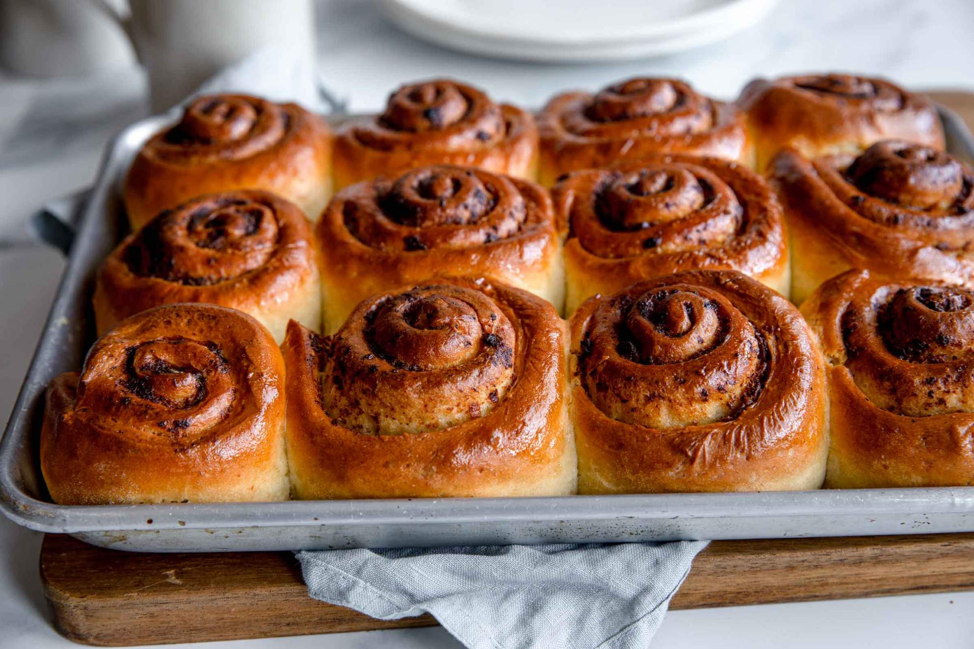 Savory Bread Rolls with Crispy Pork Lard | Jernej Kitchen