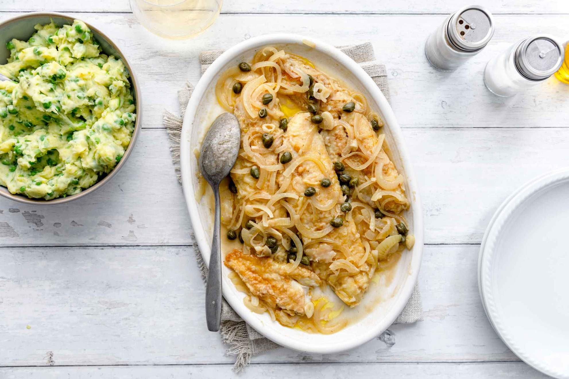 Hake in Butter Onion Sauce | Jernej Kitchen