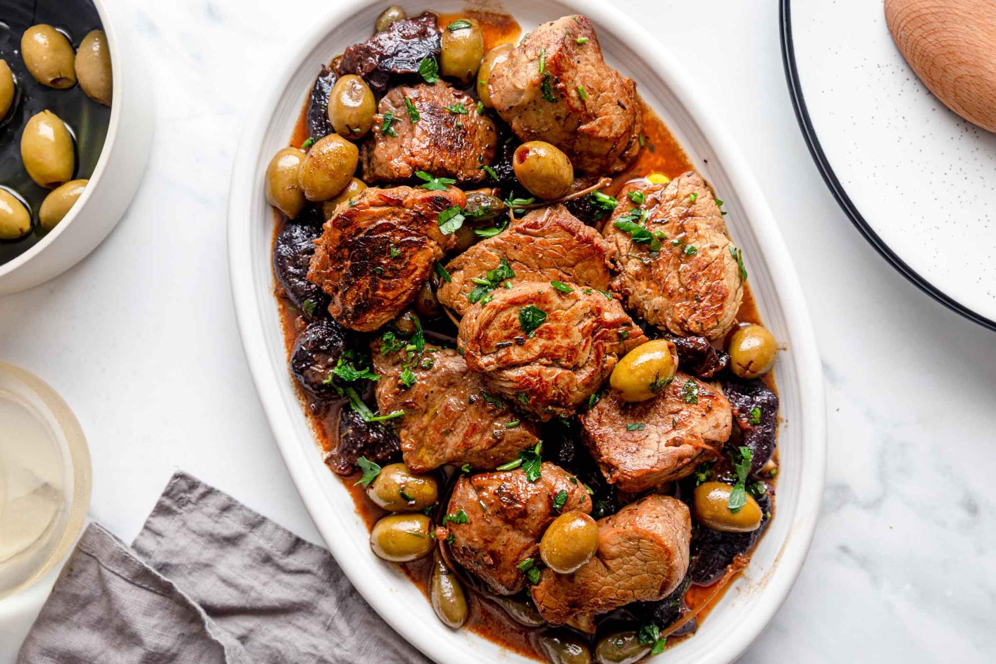 how to cook pork olives