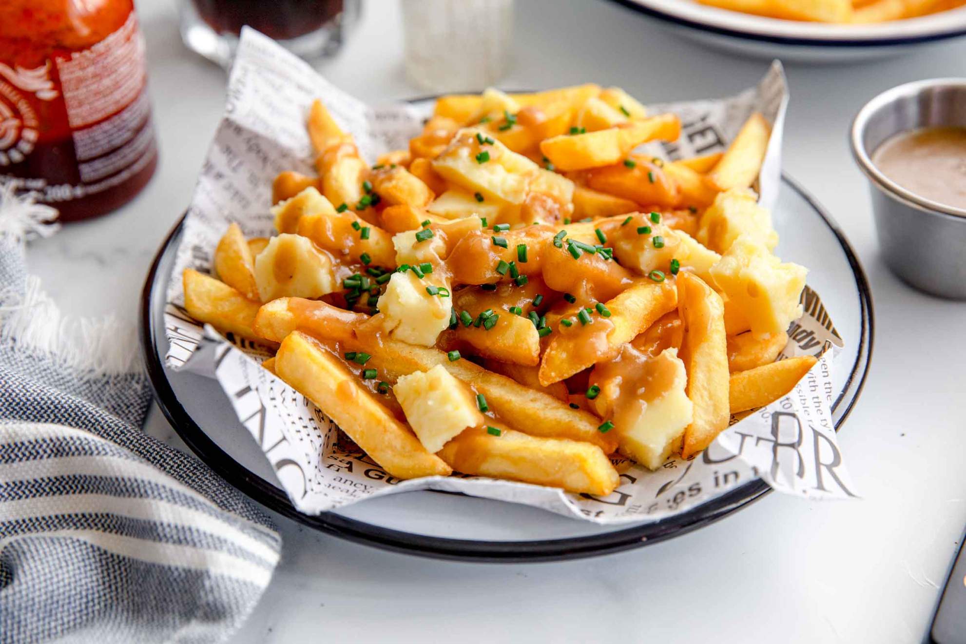 Poutine (Fries with Gravy and Cheese) | Jernej Kitchen