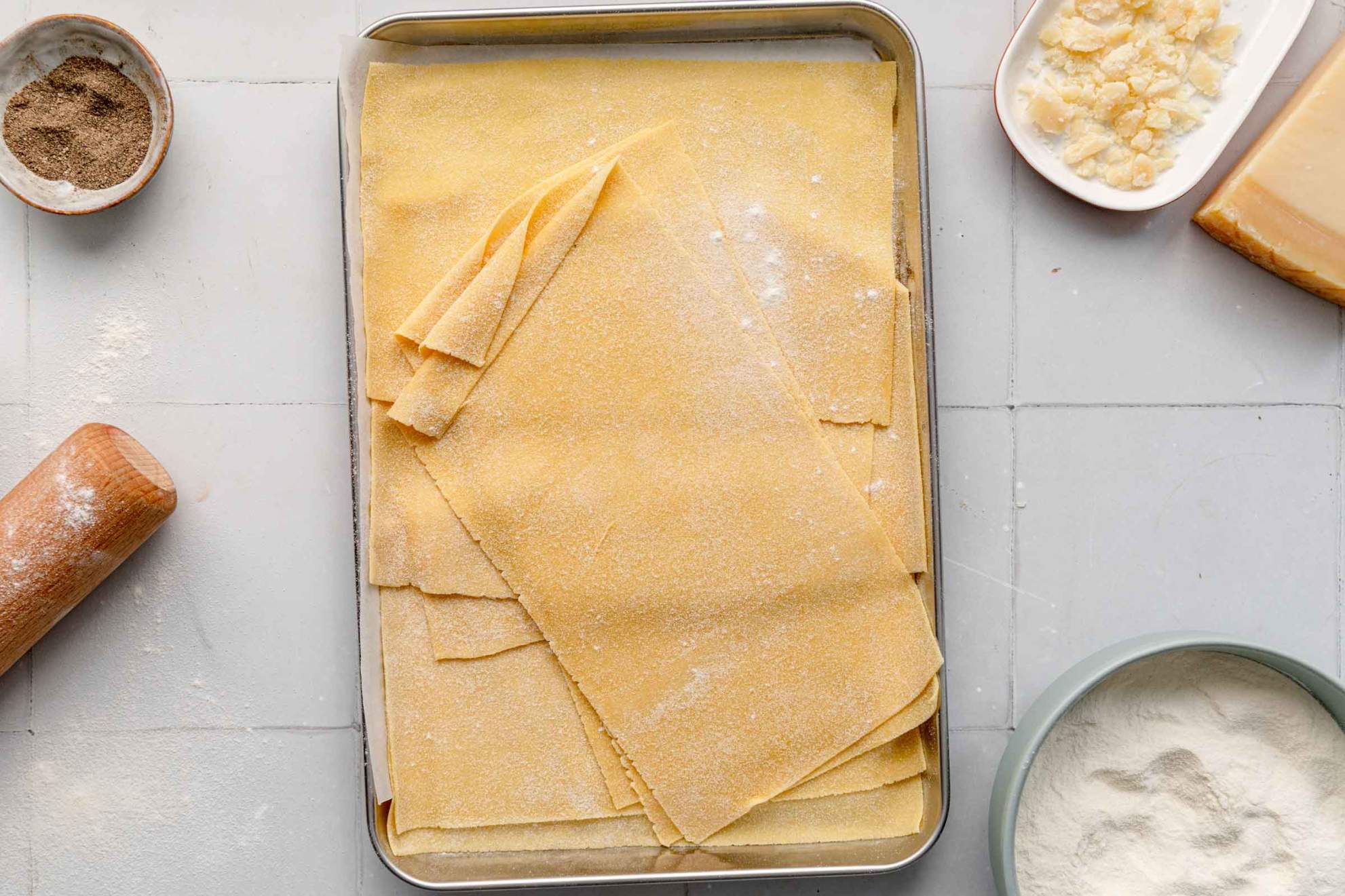 Homemade Lasagna Pasta Sheets | Jernej Kitchen