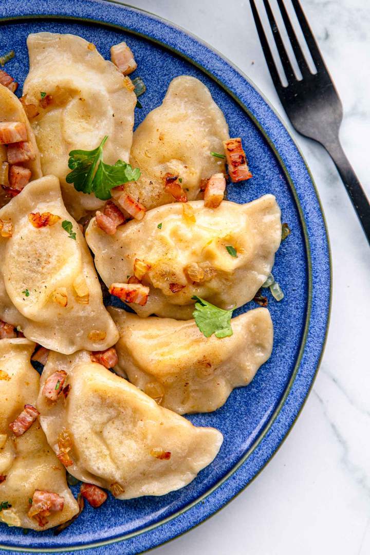 Pierogi Ruskie (Potato and Cheese Dumplings) | Jernej Kitchen