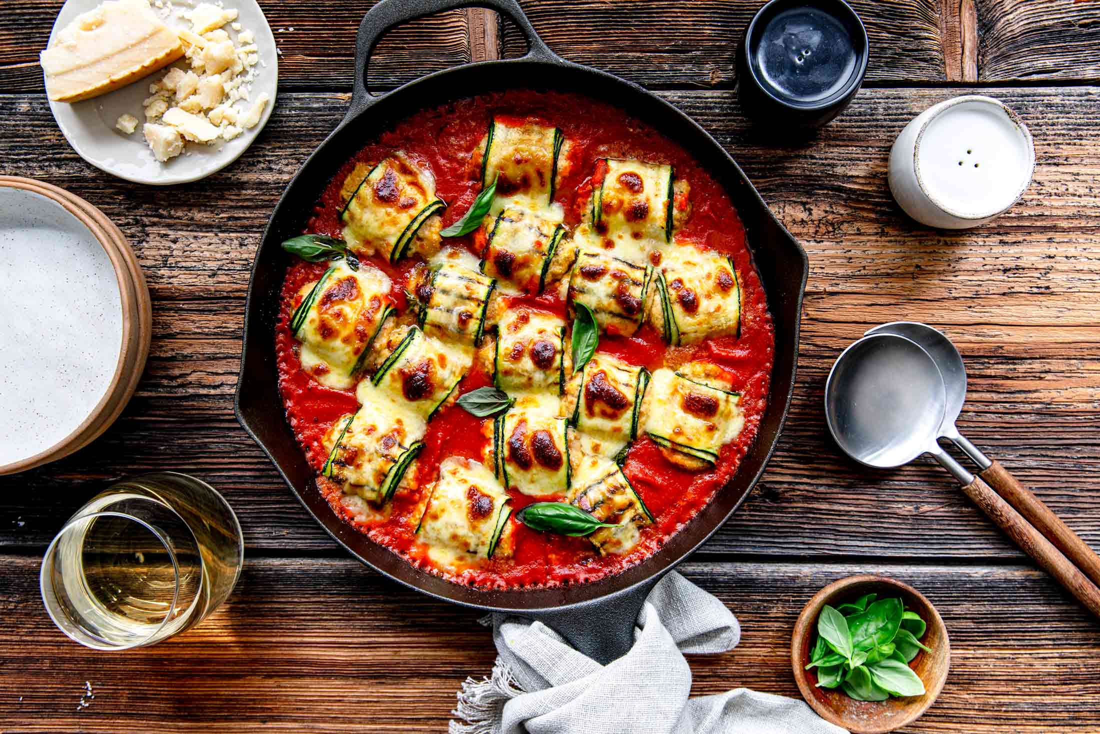 Zucchini Roll Ups | Jernej Kitchen